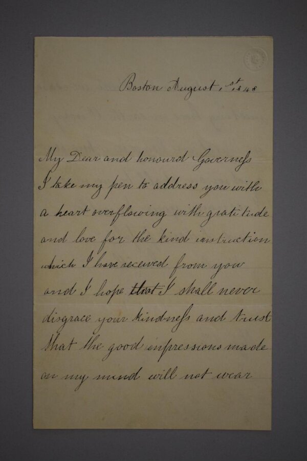 Letter | M A Smith | V&A Explore The Collections