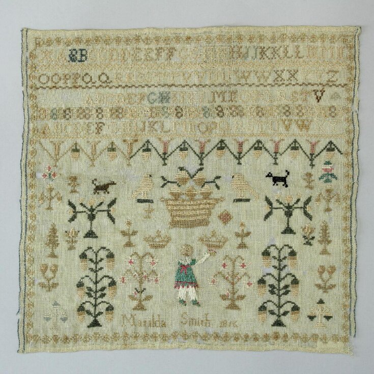 Sampler | Smith, Matilda | V&A Explore The Collections