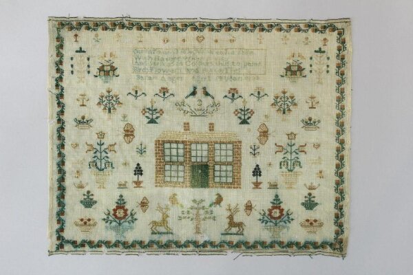 Sampler | Anger, Sarah | V&A Explore The Collections