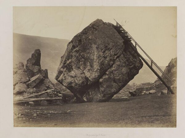 The Boulder Stone, Borrowdale | Fenton, Roger | V&A Explore The Collections