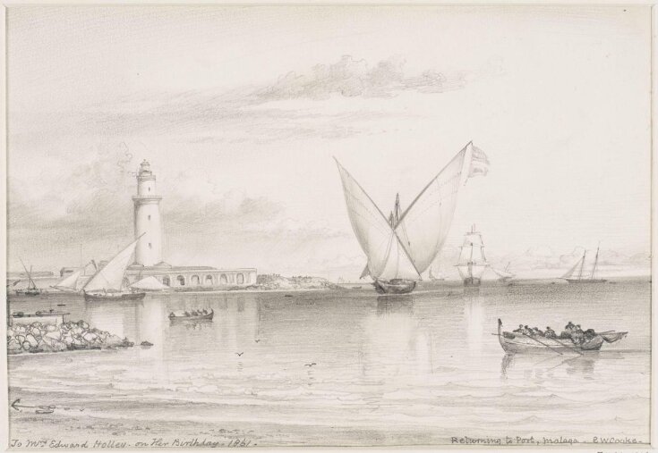 Return to Port, Malaga | Edward Cooke | V&A Explore The Collections