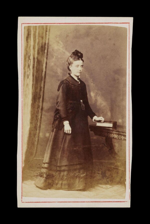 A portrait of 'Mimi Mozan' | V&A Explore The Collections