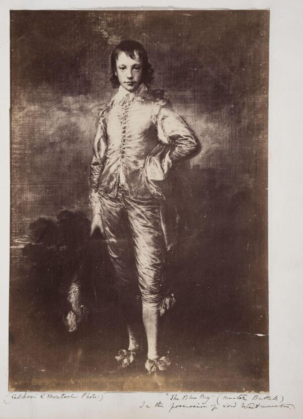 The Blue Boy | Caldesi and Montecchi | V&A Explore The Collections