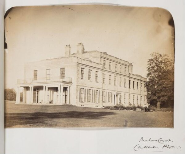 'Barham Court' | John Cruttenden | V&A Explore The Collections