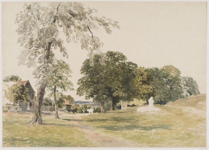 Collins' Farm, Hampstead | Charles Henry Woodman | V&A Explore The ...