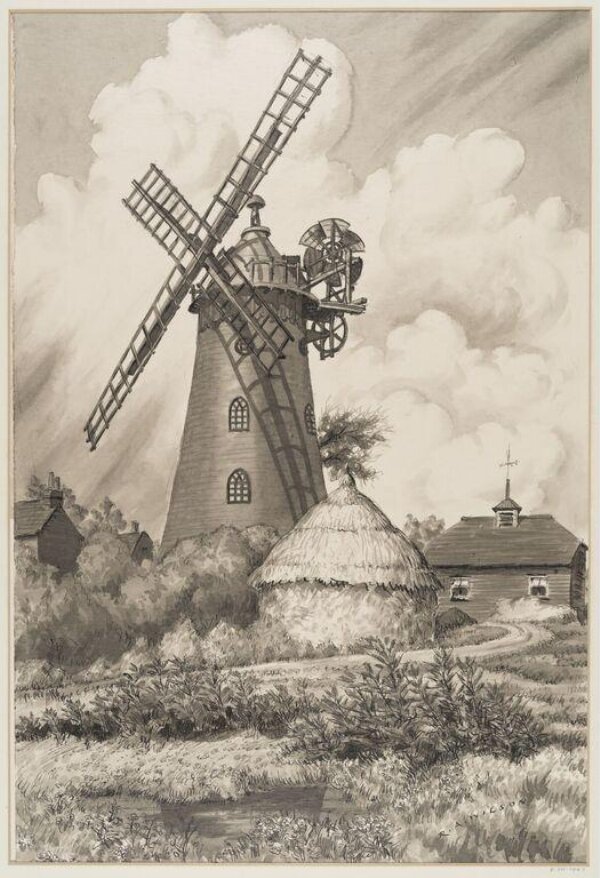 Wray Common Mill, Reigate, Surrey | Robert Arthur Wilson | V&A Explore ...