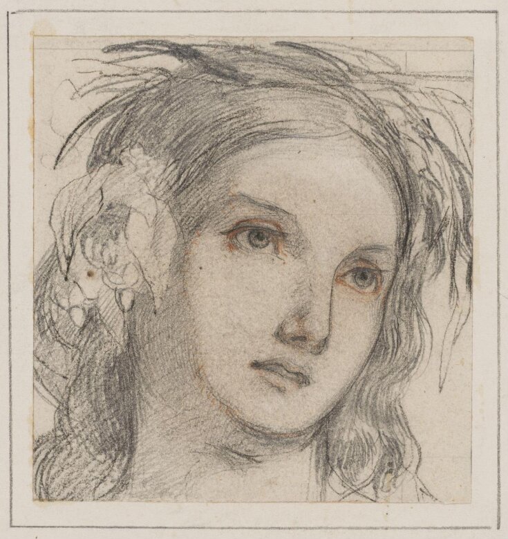 Studies of female heads | Richard Redgrave | V&A Explore The Collections