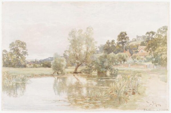 St. Catherine's Chapel, above Artington and the River Wey | Hunn ...