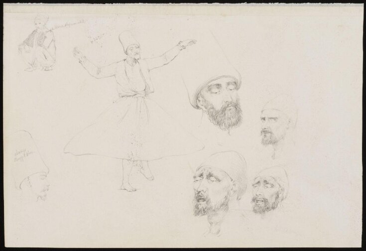 Middle Eastern Sketchbook | Dadd, Richard | V&A Explore The Collections