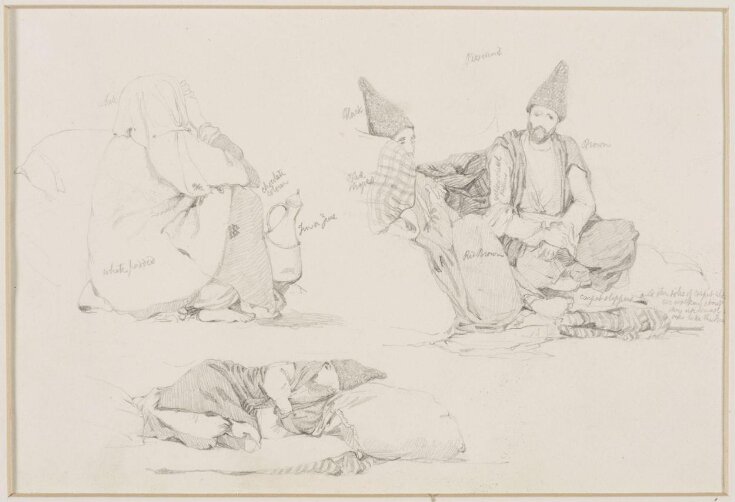 Middle Eastern Sketchbook | Dadd, Richard | V&A Explore The Collections