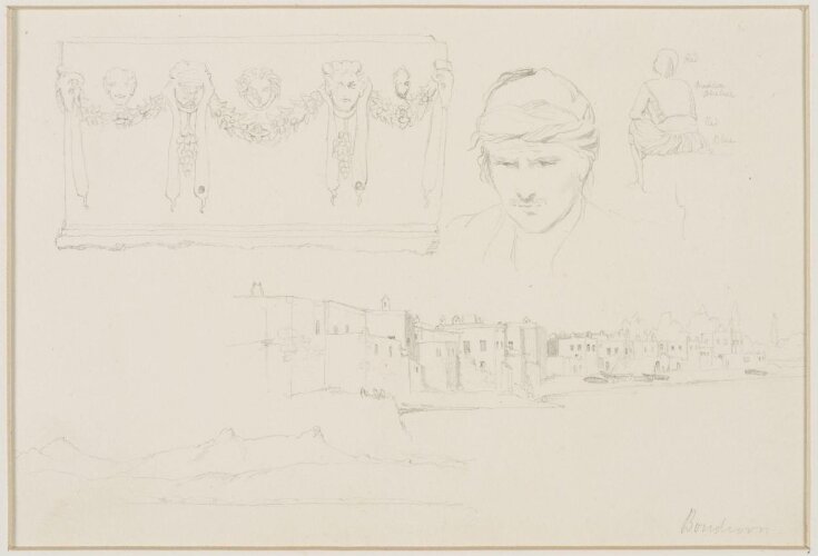 Middle Eastern Sketchbook | Dadd, Richard | V&A Explore The Collections