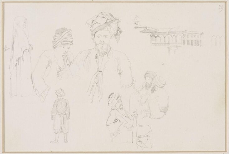 Middle Eastern Sketchbook | Dadd, Richard | V&A Explore The Collections