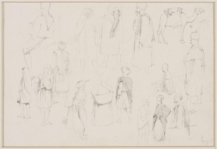 Middle Eastern Sketchbook | Dadd, Richard | V&A Explore The Collections