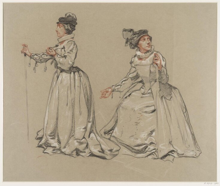 Illustration to Knightley's 'Westward Ho!' | Elijah Albert Cox | V&A ...