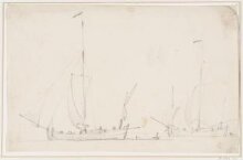 Two galliots before the wind | willem van de velde the younger | V&A ...