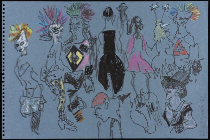 Drawing | Topolski, Feliks | V&A Explore The Collections