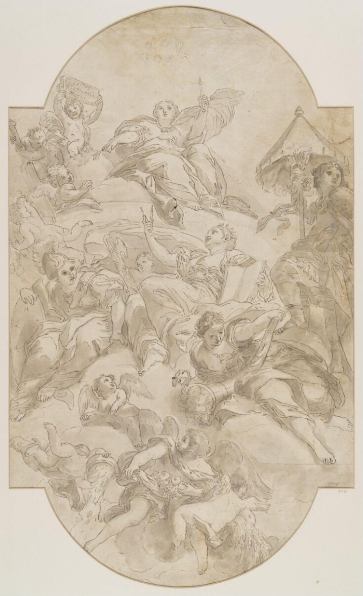 Clementia: an allegory on the pontificate of Pope Clemente X | Maratta ...