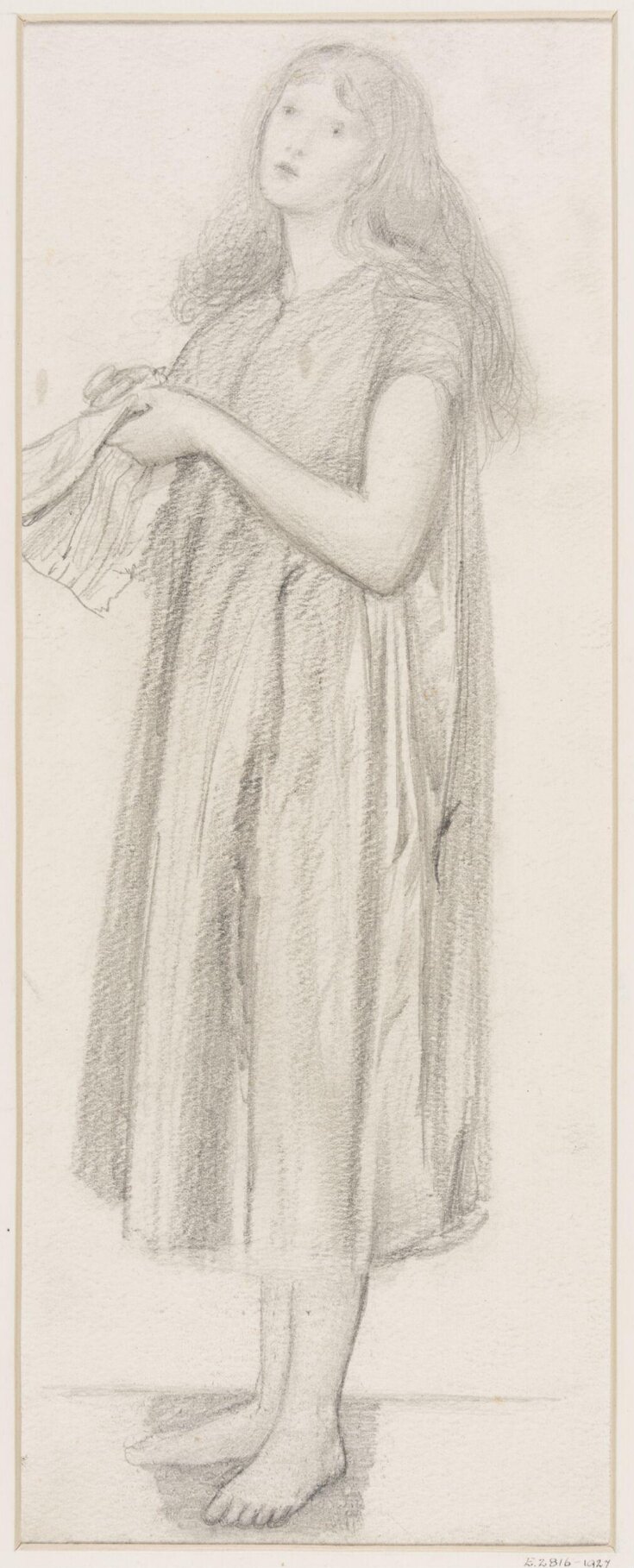 Figure Study | Edward Burne-Jones | V&A Explore The Collections
