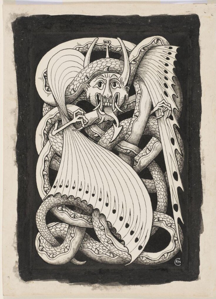A demonic figure | Robert Walter Carden | V&A Explore The Collections