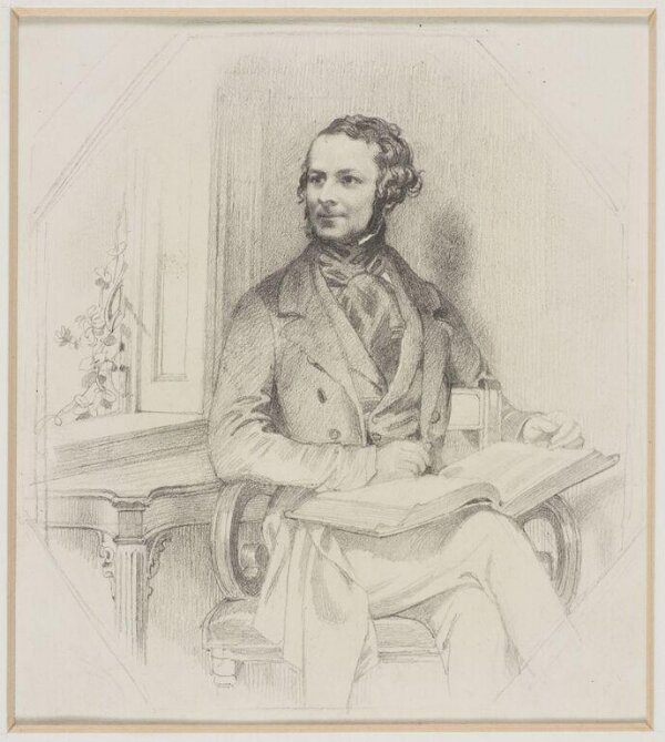 Portrait of Laman Blanchard | Maclise, Daniel RA | V&A Explore The ...