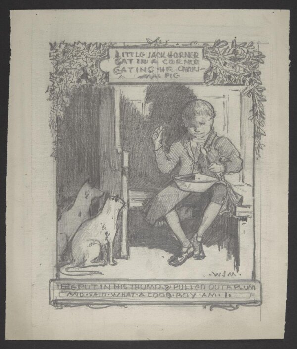 Little Jack Horner. | Morgan, Walter Jenks | V&A Explore The Collections