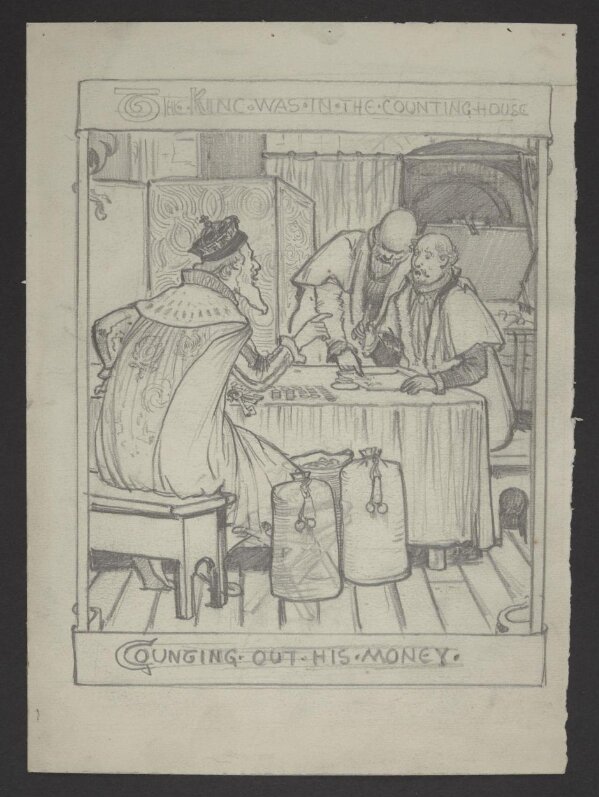 The King was in the counting-house. | Morgan, Walter Jenks | V&A ...