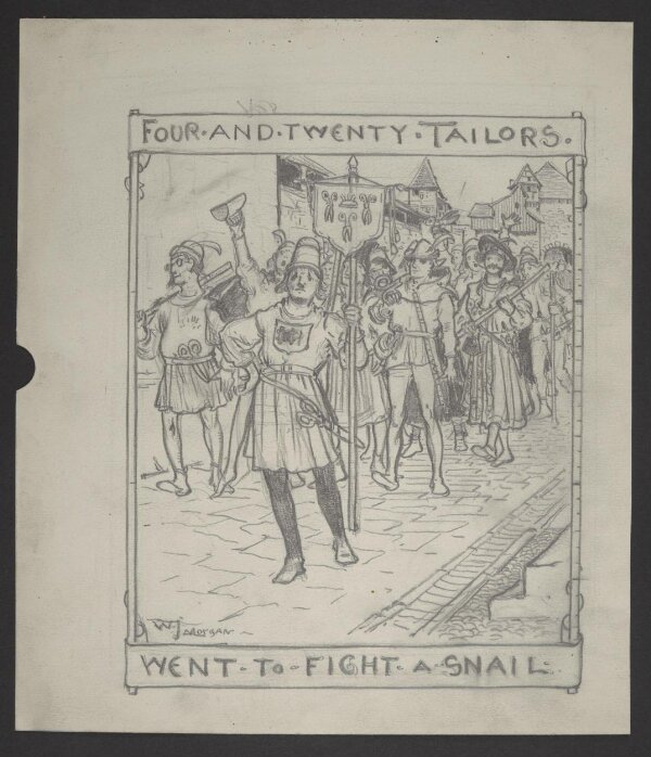 Four and twenty tailors. | Morgan, Walter Jenks | V&A Explore The ...