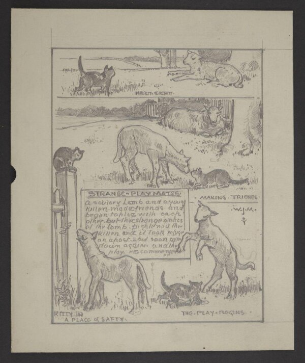 Strange playmates | Morgan, Walter Jenks | V&A Explore The Collections