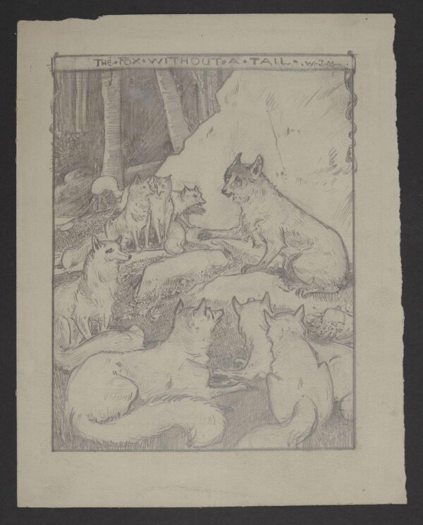 The fox without a tail. | Morgan, Walter Jenks | V&A Explore The ...