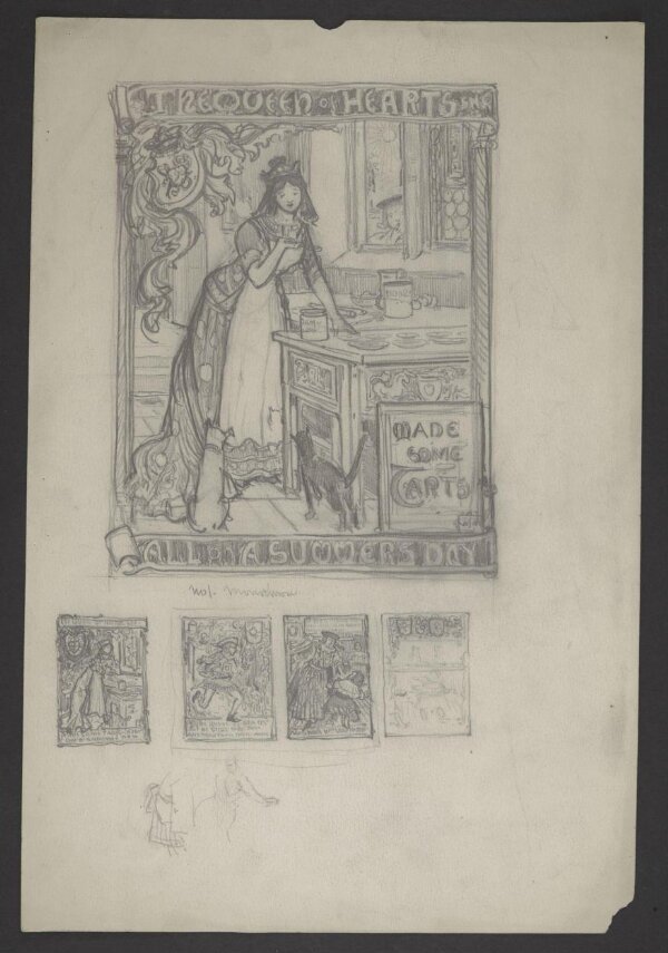 The Queen of Hearts. | Morgan, Walter Jenks | V&A Explore The Collections