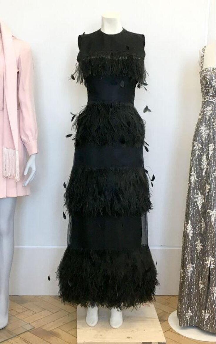 Evening Dress and Petticoat | Marc Bohan | V&A Explore The Collections