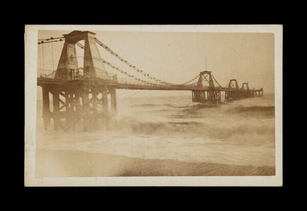 A photograph of 'Brighton Old Chain Pier' | V&A Explore The Collections