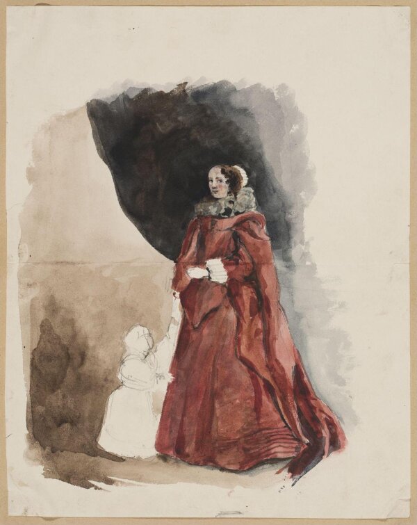 Drawing | Louisa Anne, Marchioness of Waterford | V&A Explore The ...