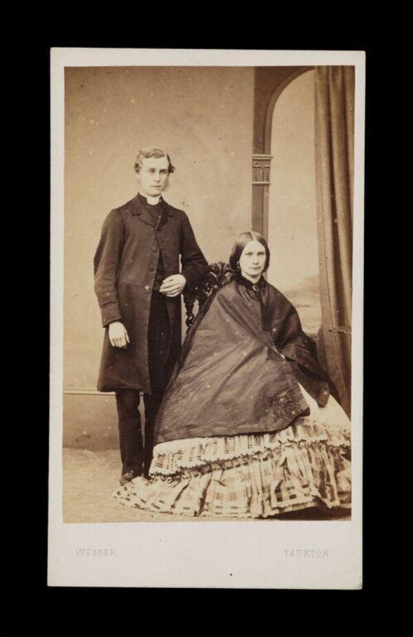 A portrait of a man and a woman | V&A Explore The Collections