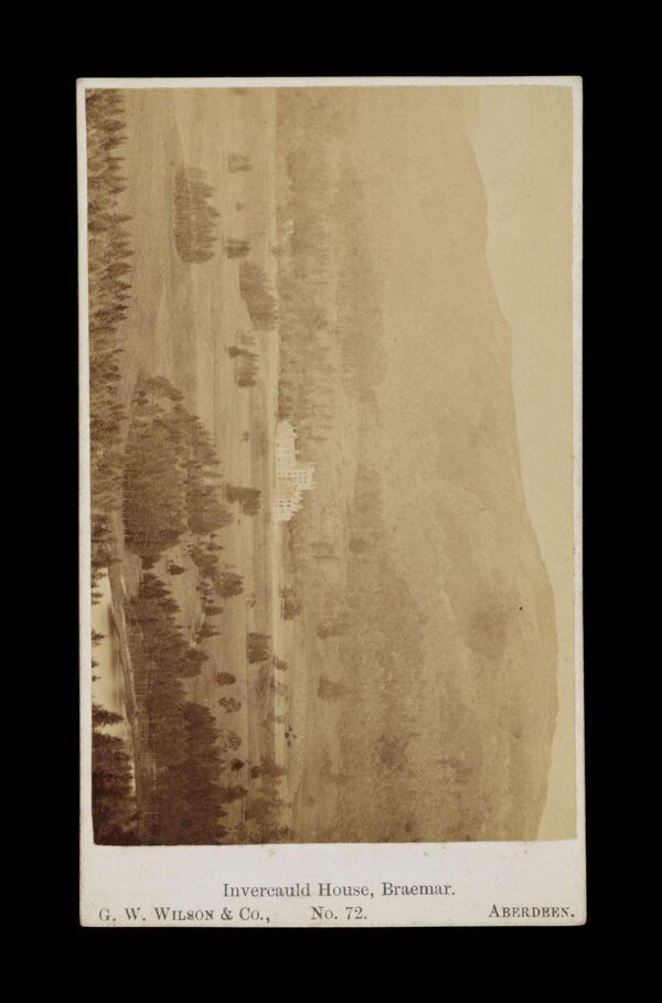 A photograph of 'Invercauld House, Braemar' | V&A Explore The Collections