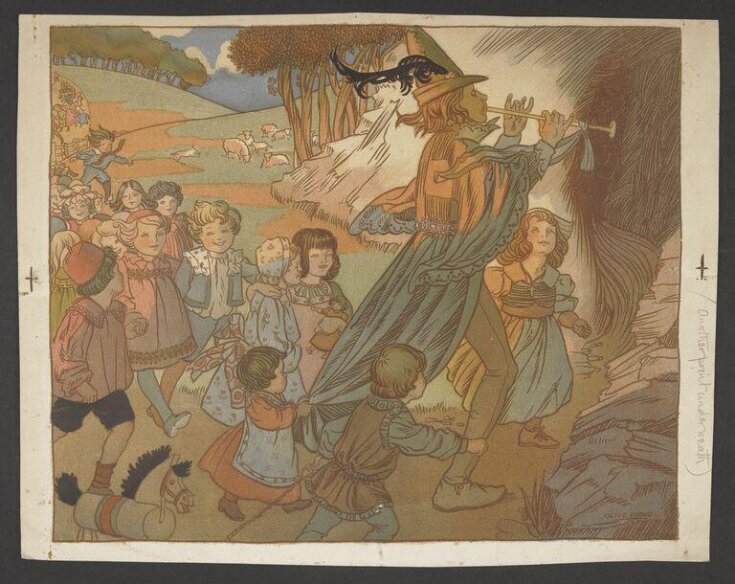 Pied Piper of Hamelin | Wood, Olive | V&A Explore The Collections
