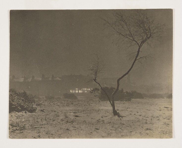 Surrey Tavern (in Trinity Road) Wandsworth Common, ground covered with ...