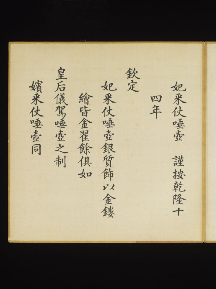 Illustrated Manuscript | Leng Jian | V&A Explore The Collections