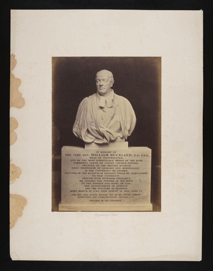 William Buckland | Fenton, Roger | V&A Explore The Collections