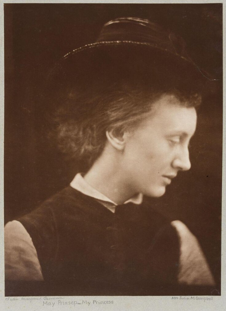 May Prinsep | Cameron, Julia Margaret | V&A Explore The Collections