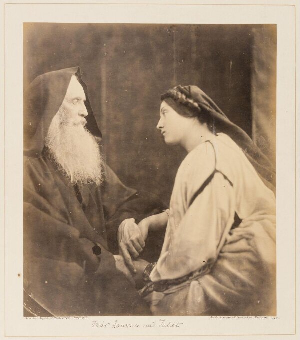 Friar Laurence and Juliet | Julia Margaret Cameron | V&A Explore The ...