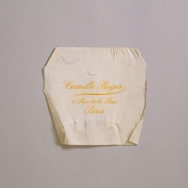 Dress Label | Roger, Camille | V&A Explore The Collections