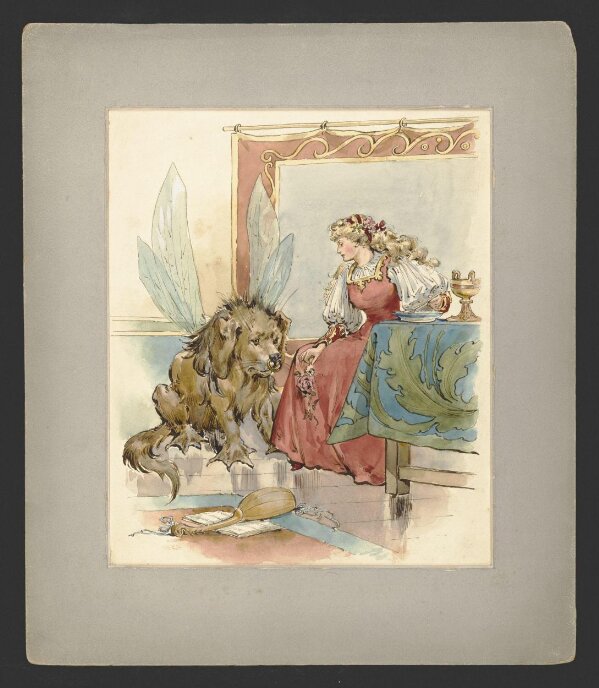 Beauty and the Beast | Nister, Ernest | Hardy, Evelyn Stuart | V&A ...