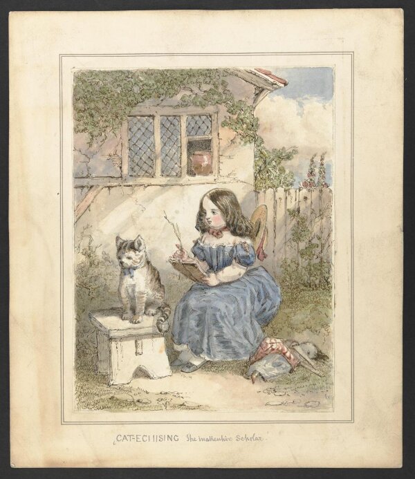 'Cat-echising the inattentive scholar' | V&A Explore The Collections