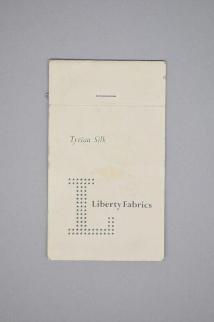 Tyrean Silk | V&A Explore The Collections