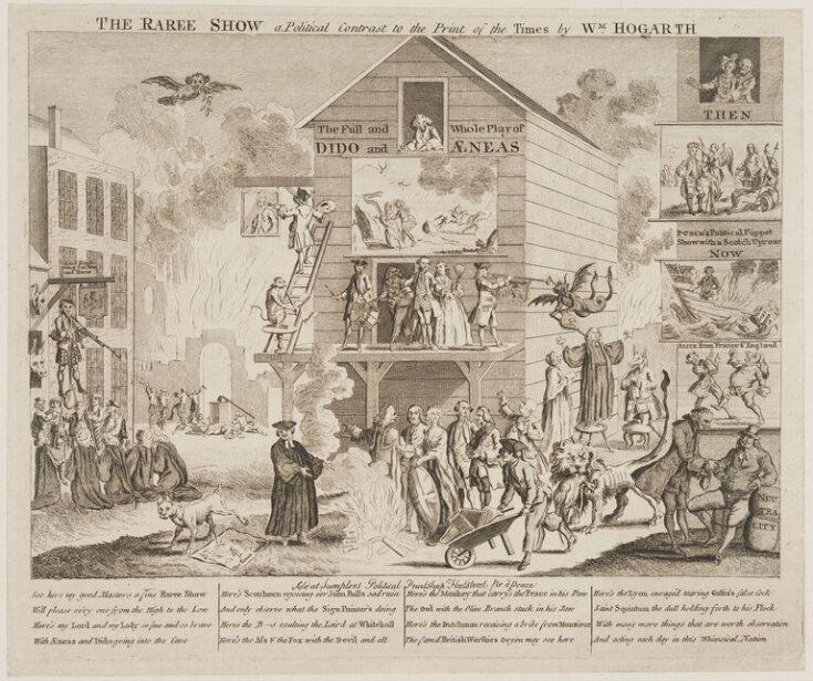 The Raree Show | Hogarth | V&A Explore The Collections