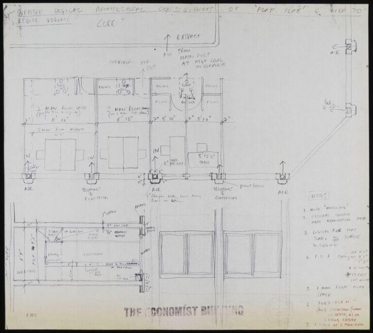 Dyeline Print | Smithson, Peter | Smithson, Alison | V&A Explore The ...