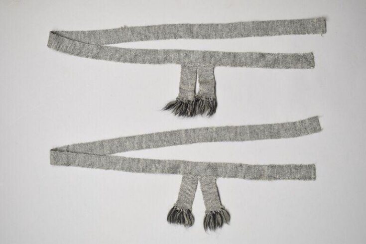 Pair of Garters | Unknown | V&A Explore The Collections