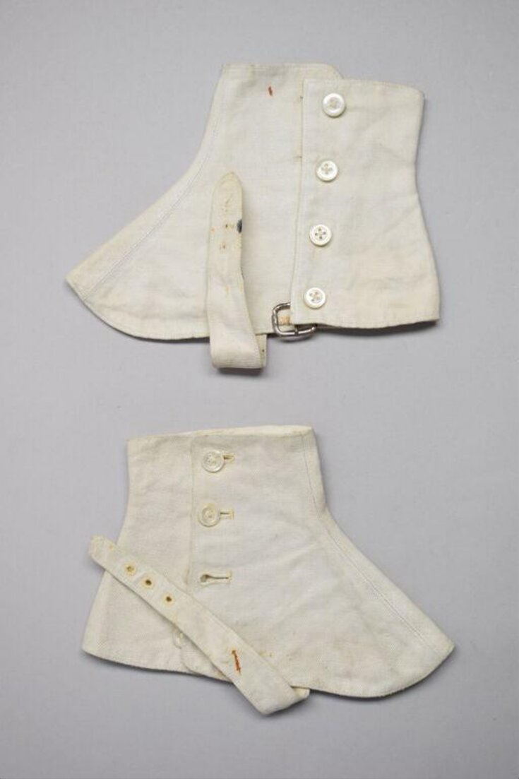 Pair of Spats | Unknown | V&A Explore The Collections