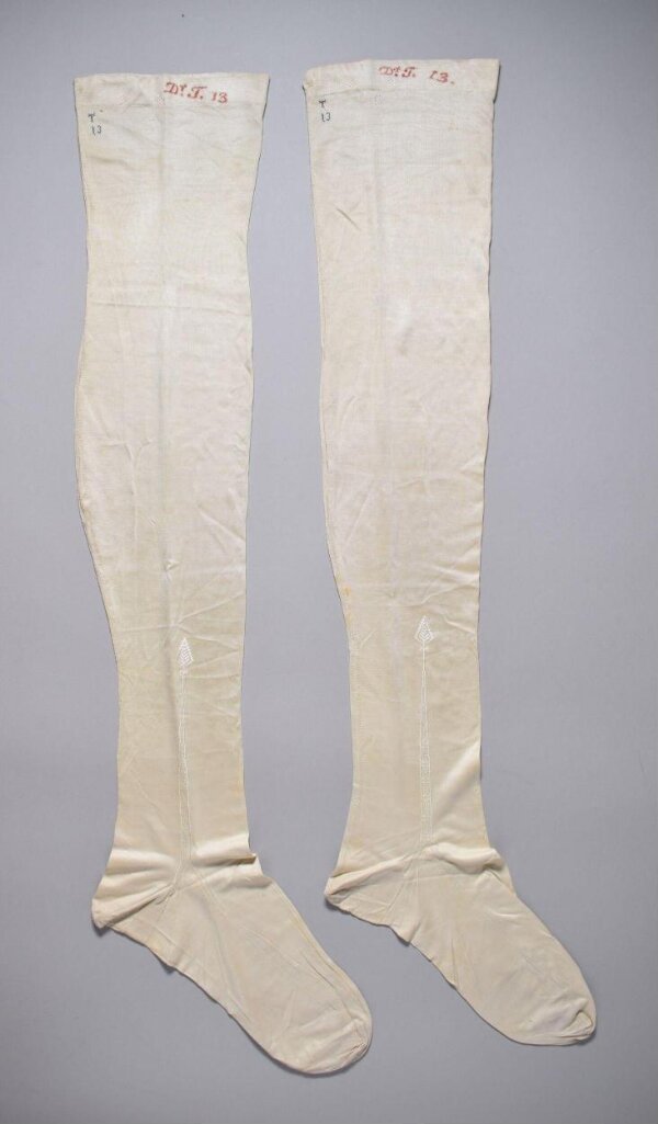 Pair of Men's Stockings | Unknown | V&A Explore The Collections